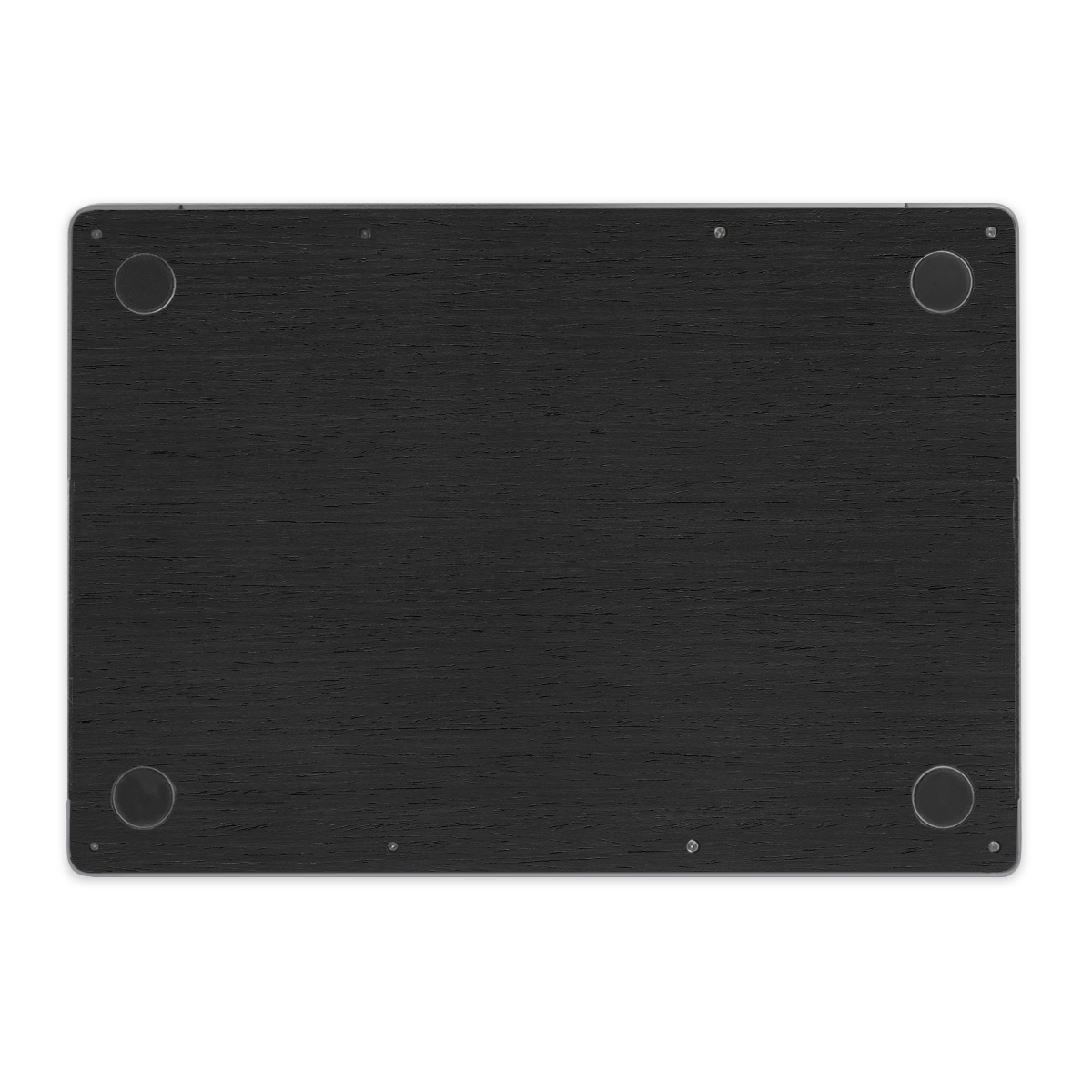 Cover-Up Blackened Ash MacBook Pro 16" (M3 / M4) Real Wood Bottom Skin