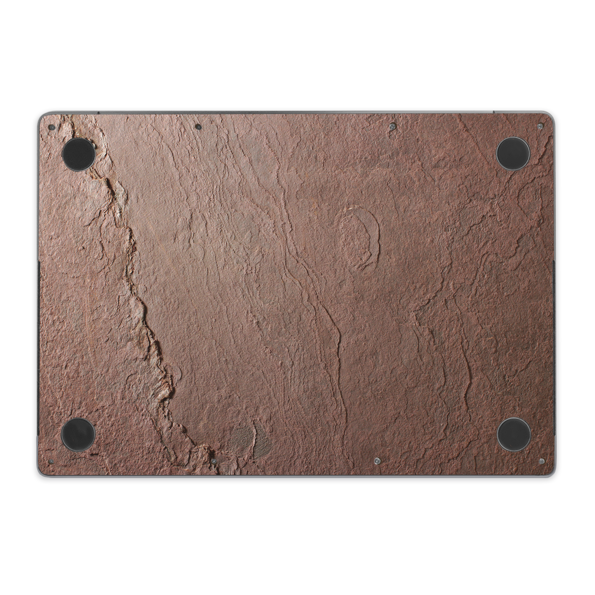 MacBook Neo ( M2, 2022) Real Stone Bottom Skin / Cover - Rose Pink ...