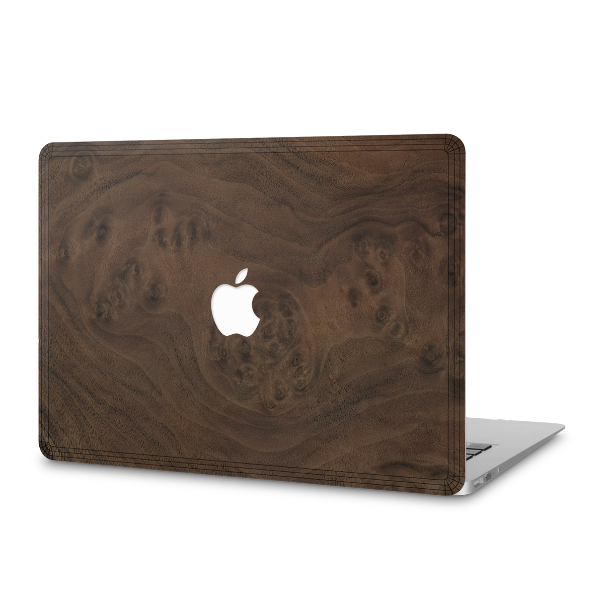 Walnut Burl MacBook Pro 13" Retina Wooden Skin - Wood Skins - Cover-Up
