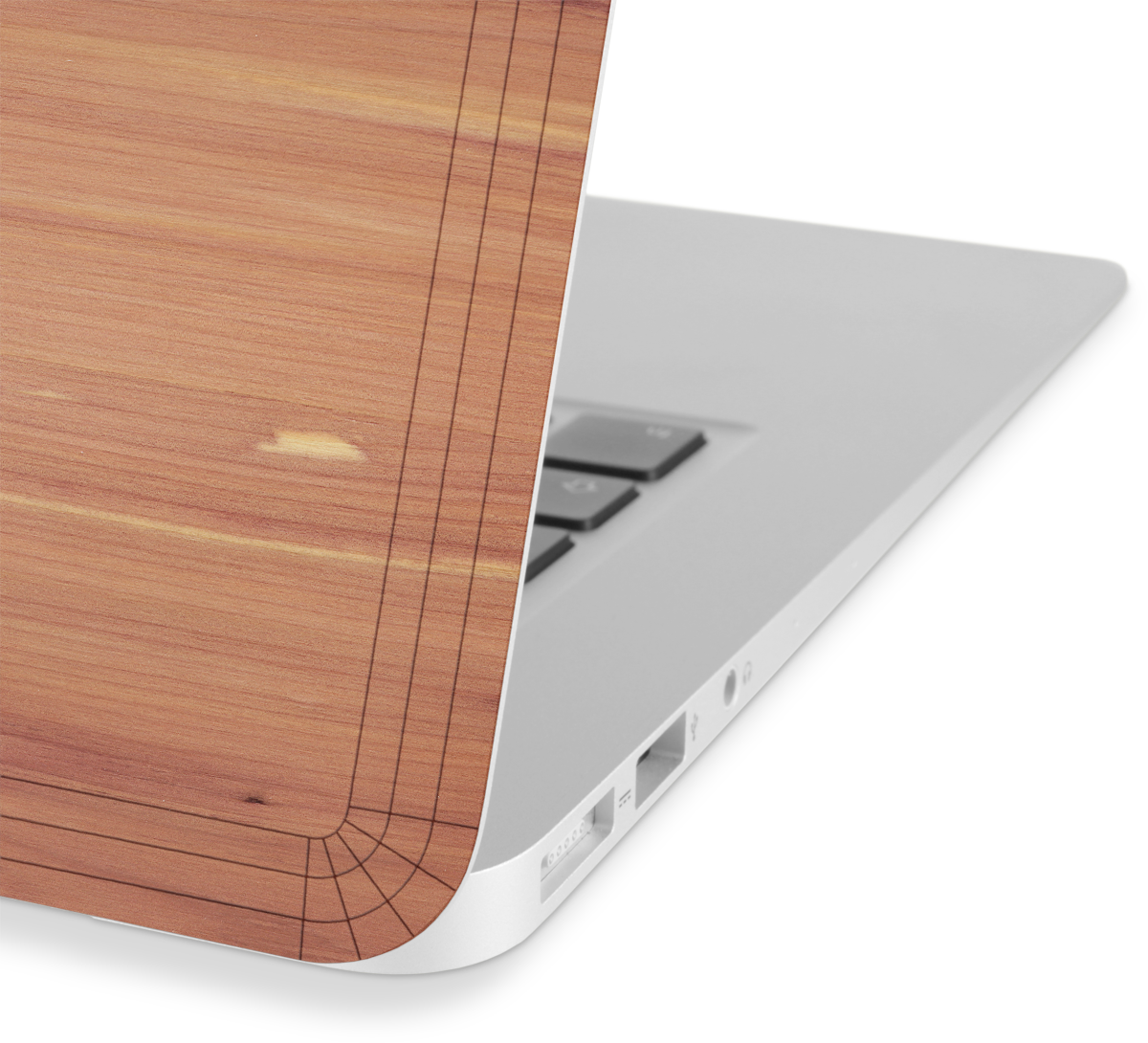 Cedar MacBook Pro 15" Wooden Skin - Wood Skins - Cover-Up
