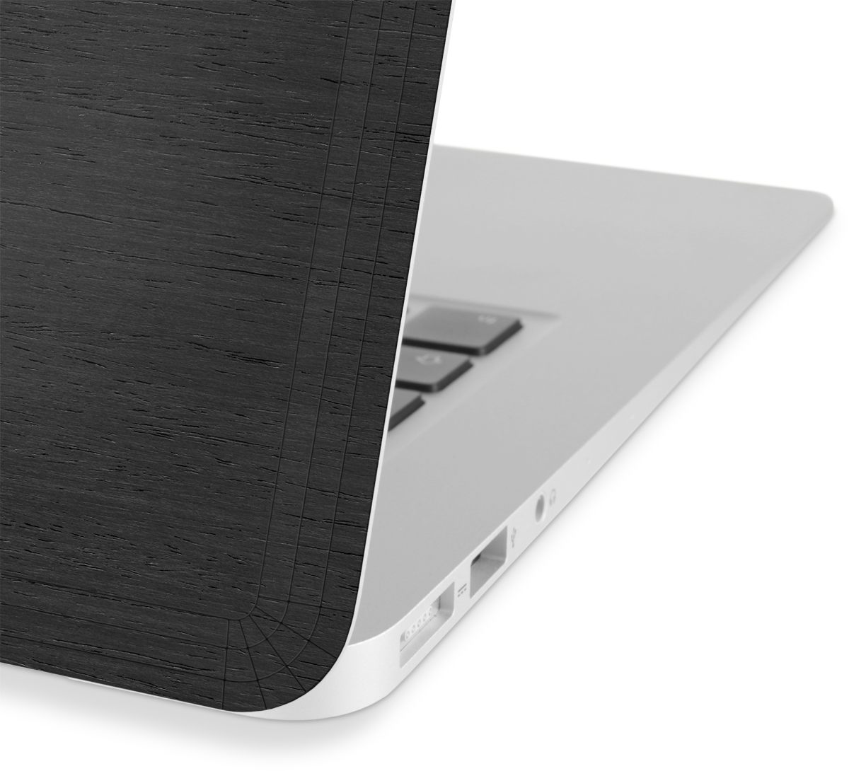 Blackened Ash MacBook Pro 15" Retina Wooden Skin - Wood Skins - Cover-Up