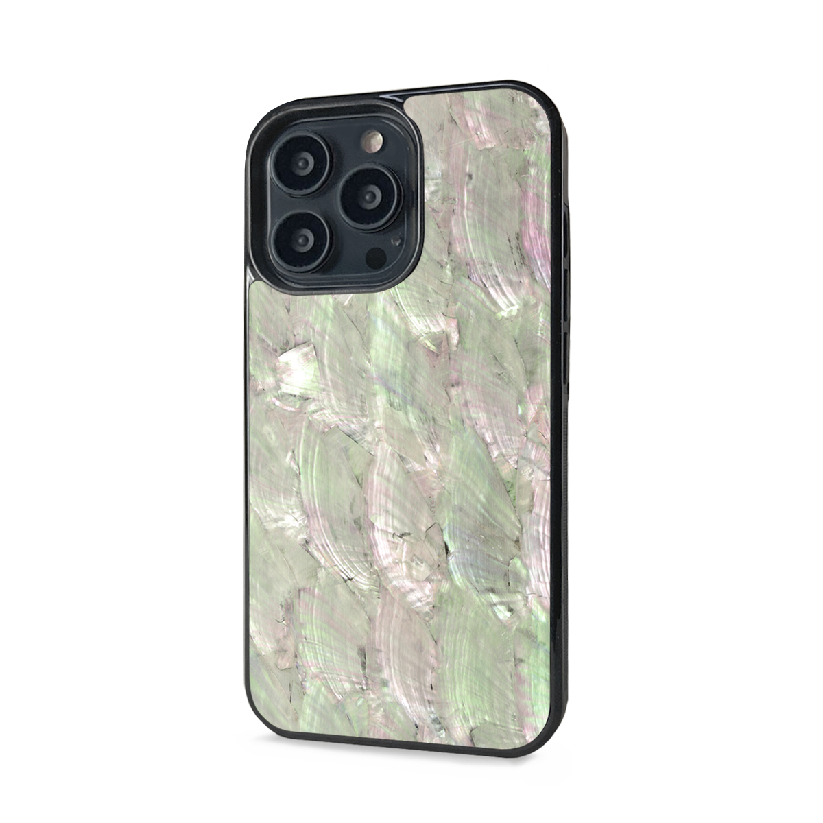 White Abalone iPhone 14 Pro Max Shell Explorer Case - Shell Cases ...