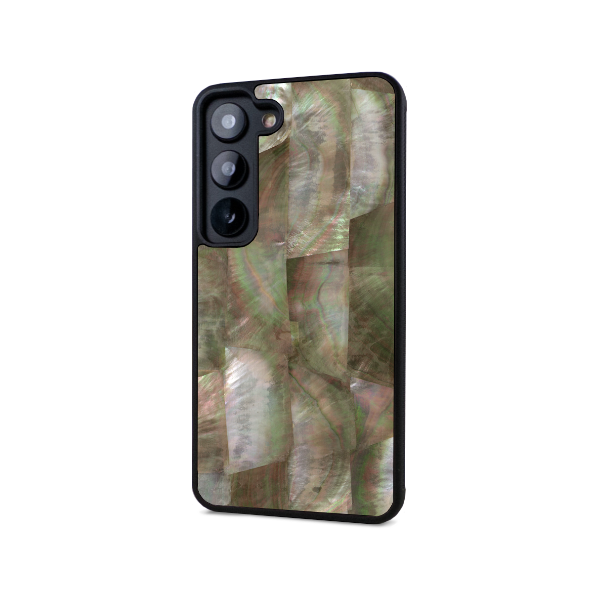 Black Mother of Pearl Samsung Galaxy S23 Shell Explorer Case - Shell ...